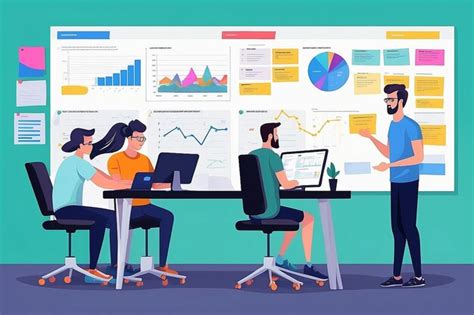Premium Photo Agile Development Sprint