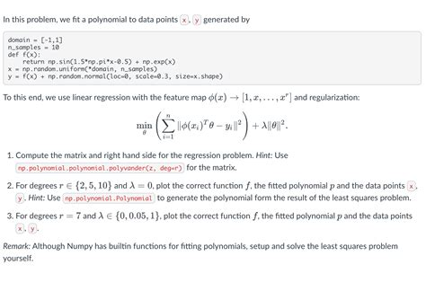 solved to this end we use linear regression with the