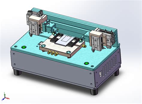 【非标数模】锂电池电芯半自动折角机3d数模图纸 Solidworks设计solidworks 仿真秀干货文章