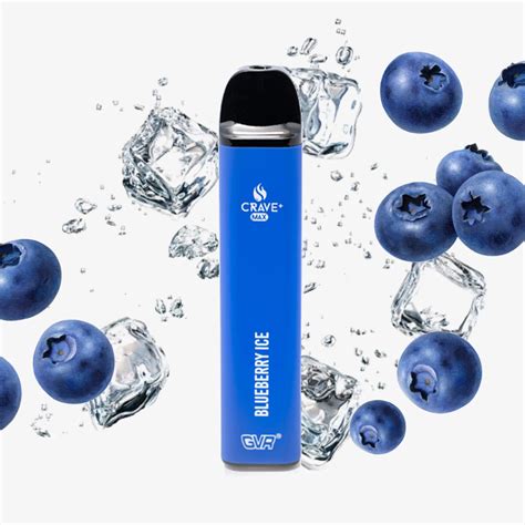 Crave Max Blueberry Ice 2500 Puffs Bluemoon Boston