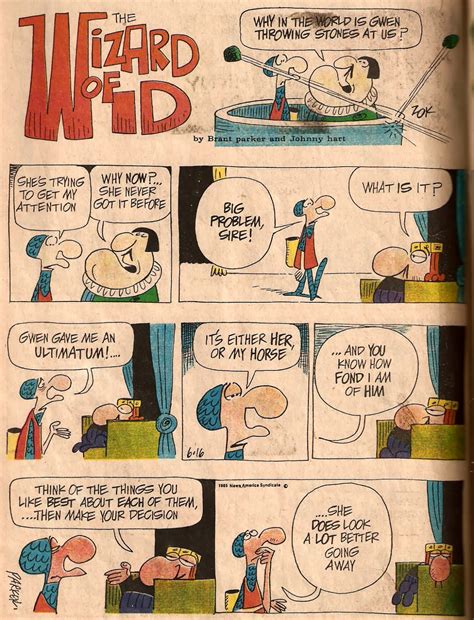 Sunday Comics Debt Weird Romance Sir Rodney And