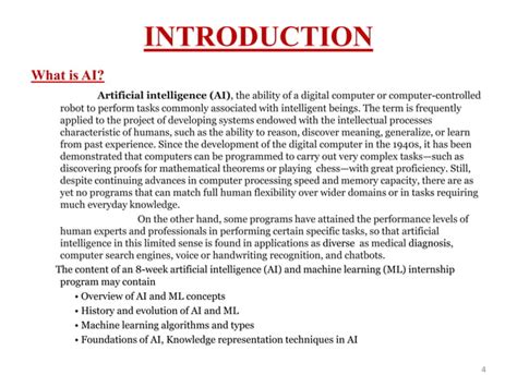 Ai Ml Aicet Internship Report Ppt Pptx