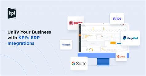 Unify Your Business With Kpi Erp Integrations