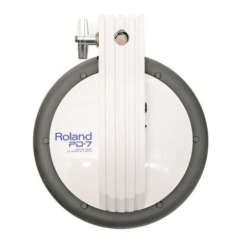 Roland Pd 7 Drum Dual Trigger 7 Trigger Pad X6059 Used