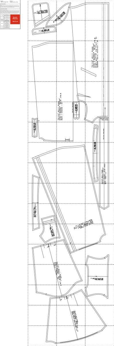 Платье рубашка «Арина Инструкция по пошиву Шить просто — Выкройки Легко рф Chart