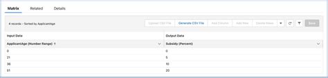 create a decision matrix salesforce trailhead