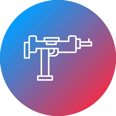 Imagen Vectorial De Icono De Uzi Se Puede Usar Para Militares Vector