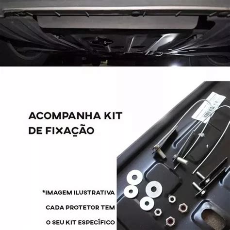 Protetor De Carter Peito De A O Toyota Yaris Parcelamento Sem Juros