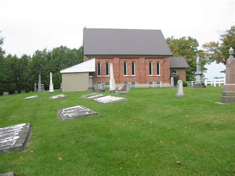 West Oxford United Church Cemetery In Centreville Ontario Find A