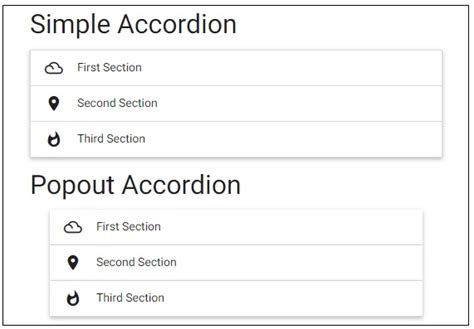 Materialize Collapsible Component