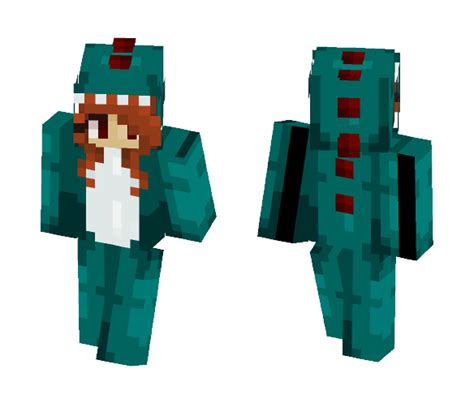 Download Dino Girl Alt Colors In Desc Minecraft Skin For Free