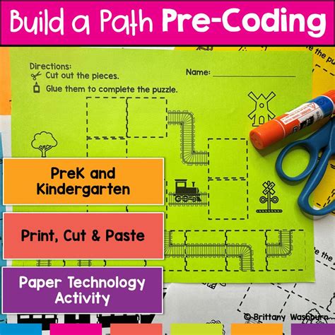 Brittany Washburn On Linkedin Build A Path Coding Concepts Worksheets