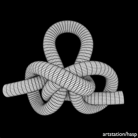 3d Model Alpine Butterfly Knot Vr Ar Low Poly Cgtrader