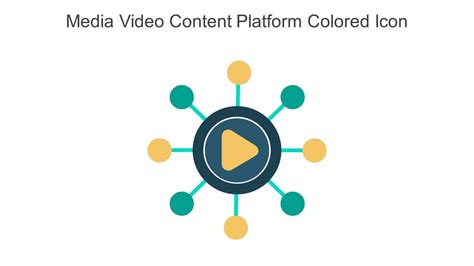 Media Video Content Platform Colored Icon In Powerpoint Pptx Png And Editable Eps Format PPT