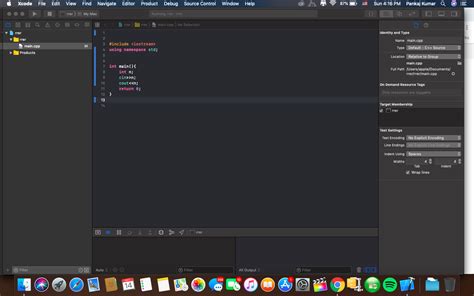 Xcode C Bug Can T Input In Console Without Output First Stack Overflow