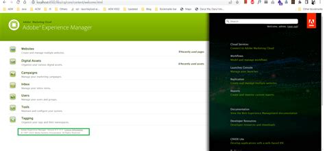 how to find the version of aem that you are running khalil ganiga