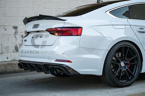 Audi S5 A5 S Line 2017 2019 B9 Carbon Fiber Diffuser Carbon Imports