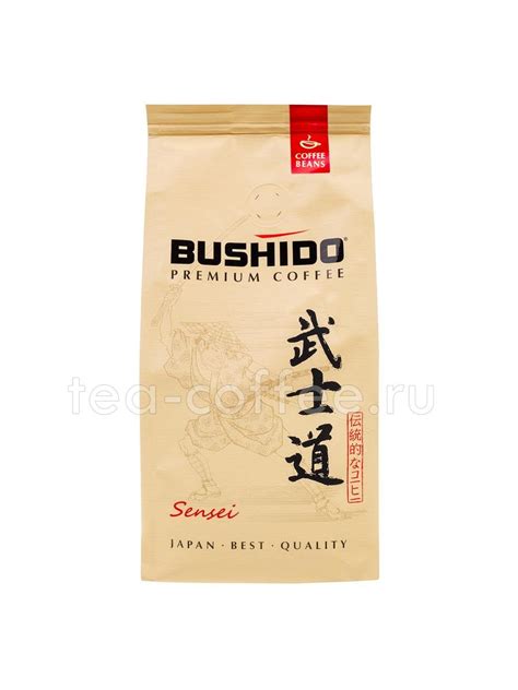 Кофе в зернах Bushido Sensei 227 гр купить - цена на Tea-Coffee.ru