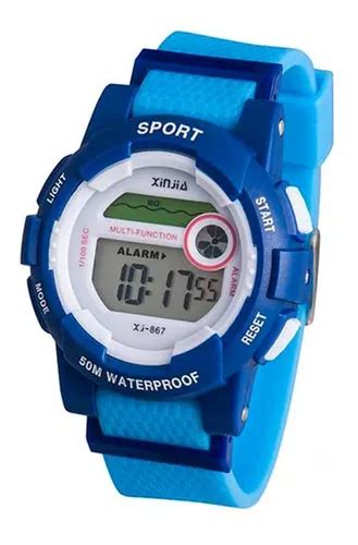Reloj De Pulsera Deportivo Digital Para Niños Colores Impermeables