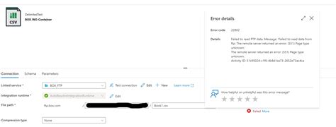 Synapseadf Integration Dataset Preview And Copy Data Mapping Schema