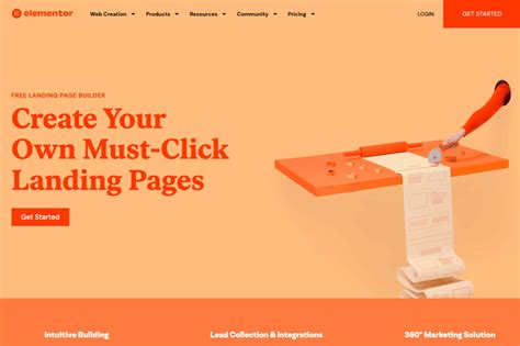 affordable elementor landing page design and development for small