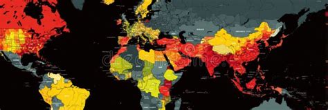 Global Health Risk Map Illustrates Varying Levels Of Disease Vulnerability Across Countries