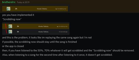Enhancement LastFM Changes Issue Ciderapp Cider GitHub