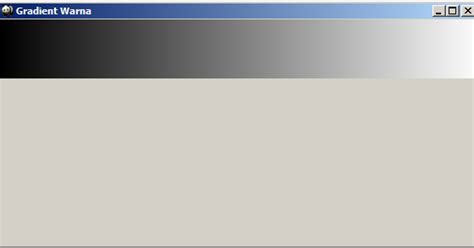 Cara Membuat Efek Gradasi Warna Pada Form Delphi