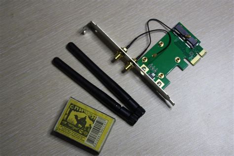 Адаптер PCIe-miniPCIe для совместимости разъема PCI-Express видеокарты ...