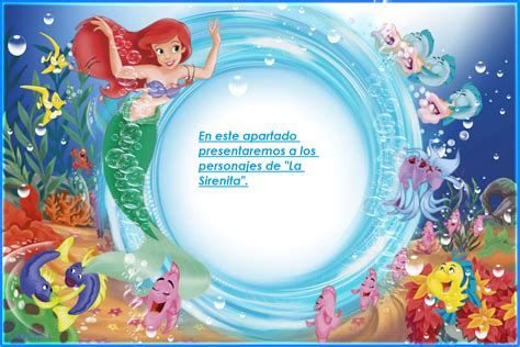 Personajes De La Sirenita Imagui
