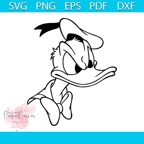Donald Duck Svg Free Disney Svg Free Svg Files Disney Ins Inspire Uplift
