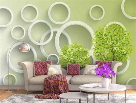3D Nature Wallpaper Print Material PVC At Rs 220 Sq Ft In New Delhi