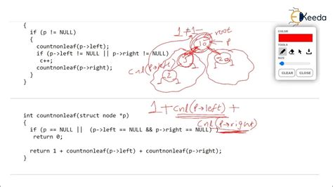 Count Number Of Non Leaf Nodes In Binary Tree Data Structure Using C