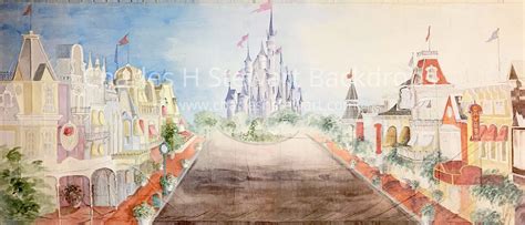 Disney Backdrop For Rent By Charles H Stewart