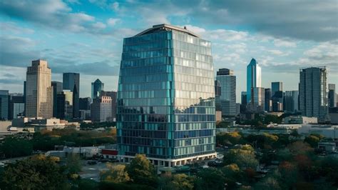 Oásis urbanos Esverdeando o horizonte conceito de arquitetura eco
