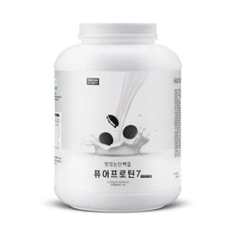 프로틴스토리 퓨어프로틴7 쿠키앤크림 효능 부작용 후기 2023 필라이즈