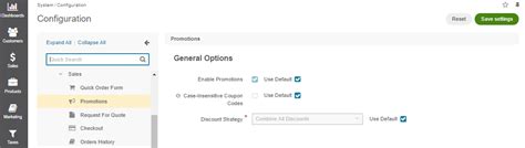 Configure Global Promotions Settings Orocommerce Orocrm And