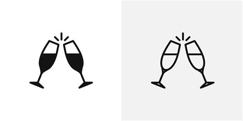 Cheers Glasses Vector Images Over 44000