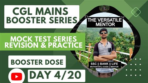 Day 425 Marks Booster Series For Ssc Cgl Mains 2023 Last 25 Days