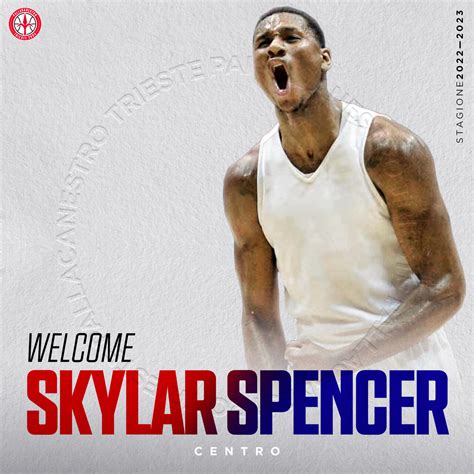 Pallacanestro Trieste Ufficiale L Accordo Con Skylar Spencer