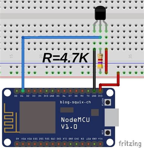Esp8266 схема подключения датчиков