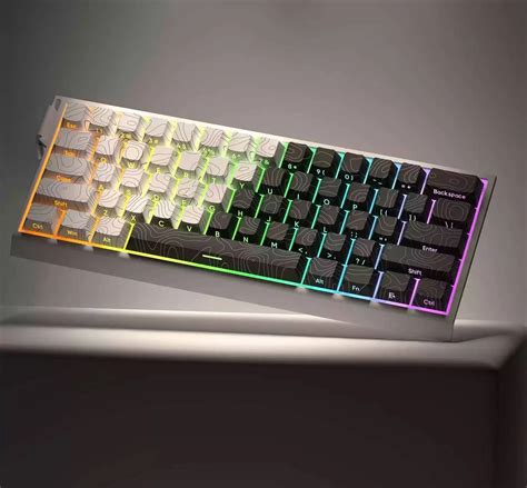 Contour Lines V2 Keycap Set Stylish Set Kawaiikeycaps