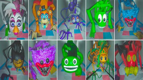 All New Jumpscares And Deaths Poppy Playtime Chapter 2 3