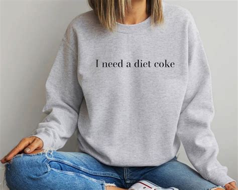 Diet Coke Sweatshirt Diet Coke Shirt Coke Sweatshirt Trendy
