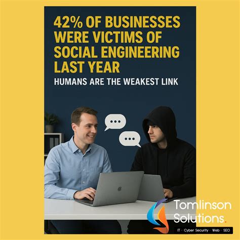 Socialengineering Cyberawareness Infosec Cybersecurity Humanfirewall… Tomlinson Solutions