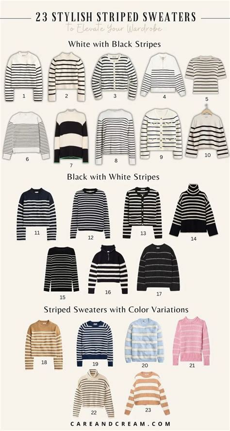 23 Stylish Striped Sweaters To Elevate Your Wardrobe In 2024 Stripe