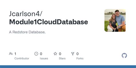 GitHub Jcarlson Module CloudDatabase A Redstore Database