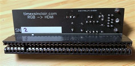 timex sinclair 2068 rgb video to hdmi adapter 4555811744