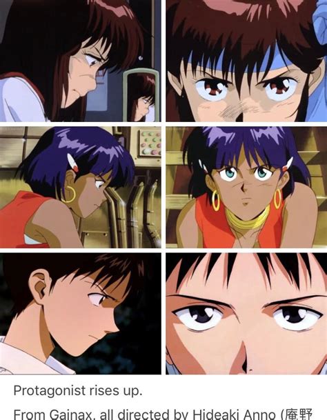Something I Thought Was Interesting Hideaki Anno Does With His