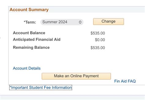 Summer Fees R CSUS